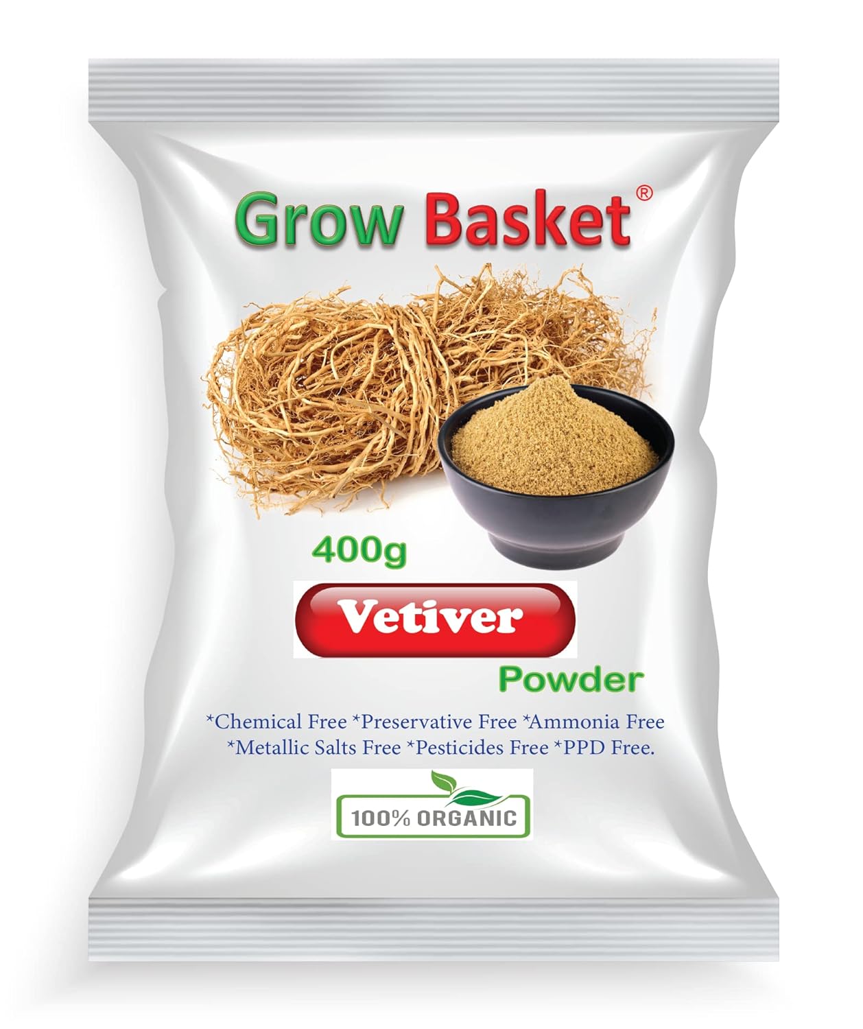 Buy Pure & Natural Lavancha, Vetiver Root Powder, Khus Root Powder ...