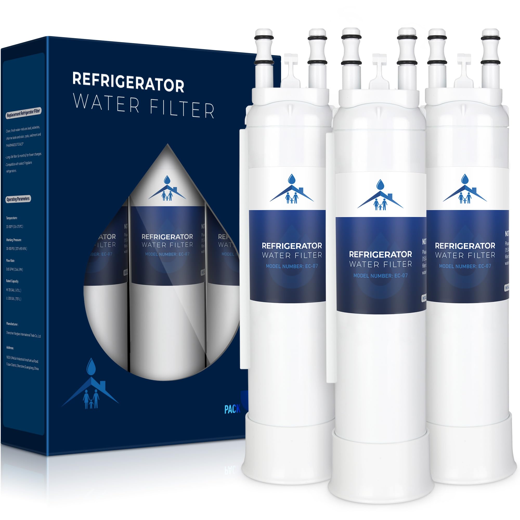 Amazon.com: TEEHAY FPPWFU01 Filter Replacement, Compatible With ...