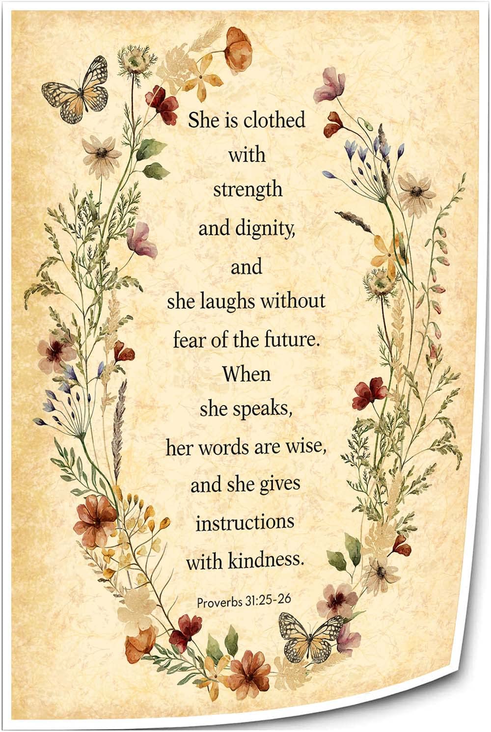 Proverbs 31:25 Banner