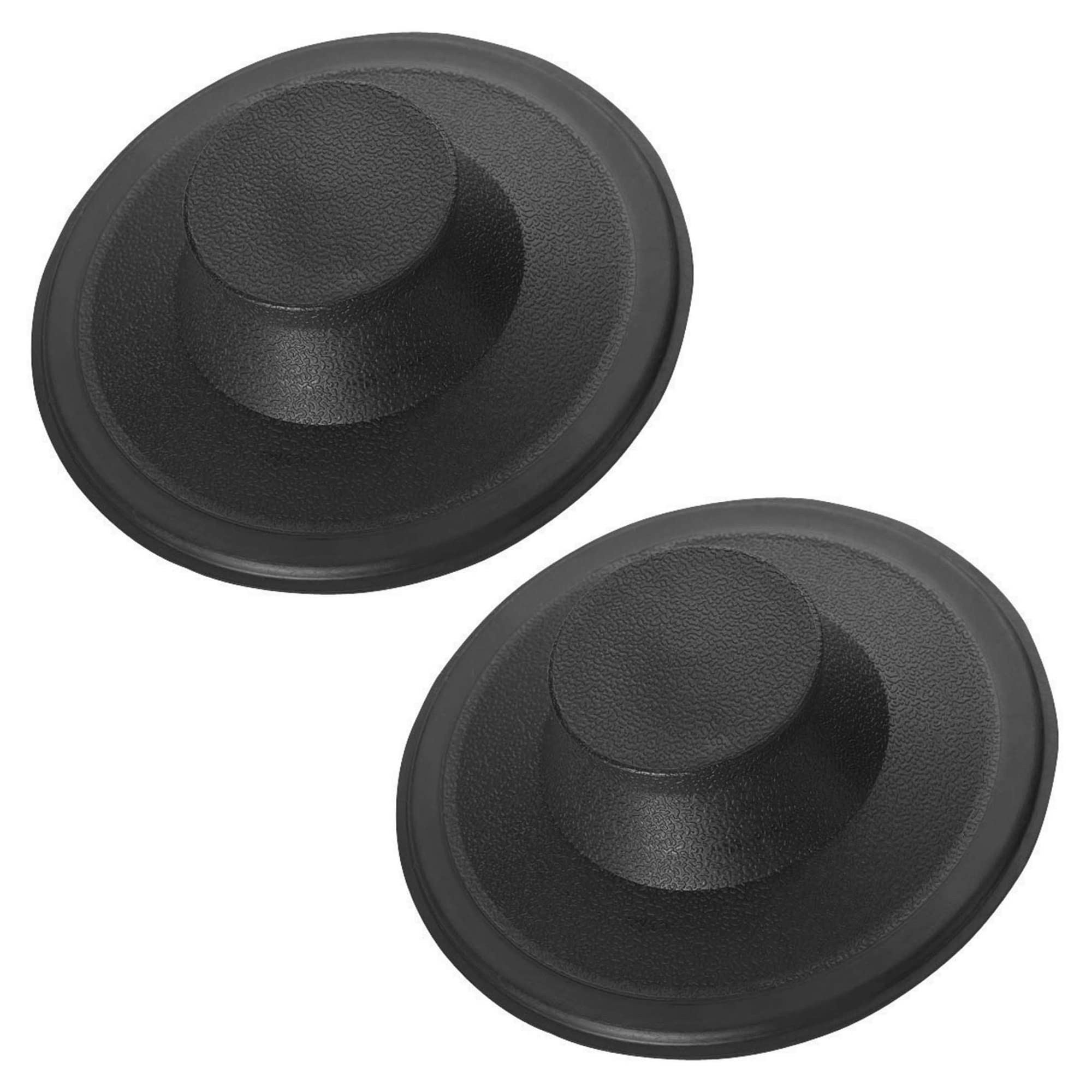 Snapklik.com : Essential Values Kitchen Sink Stopper - Set Of 2 - Black ...