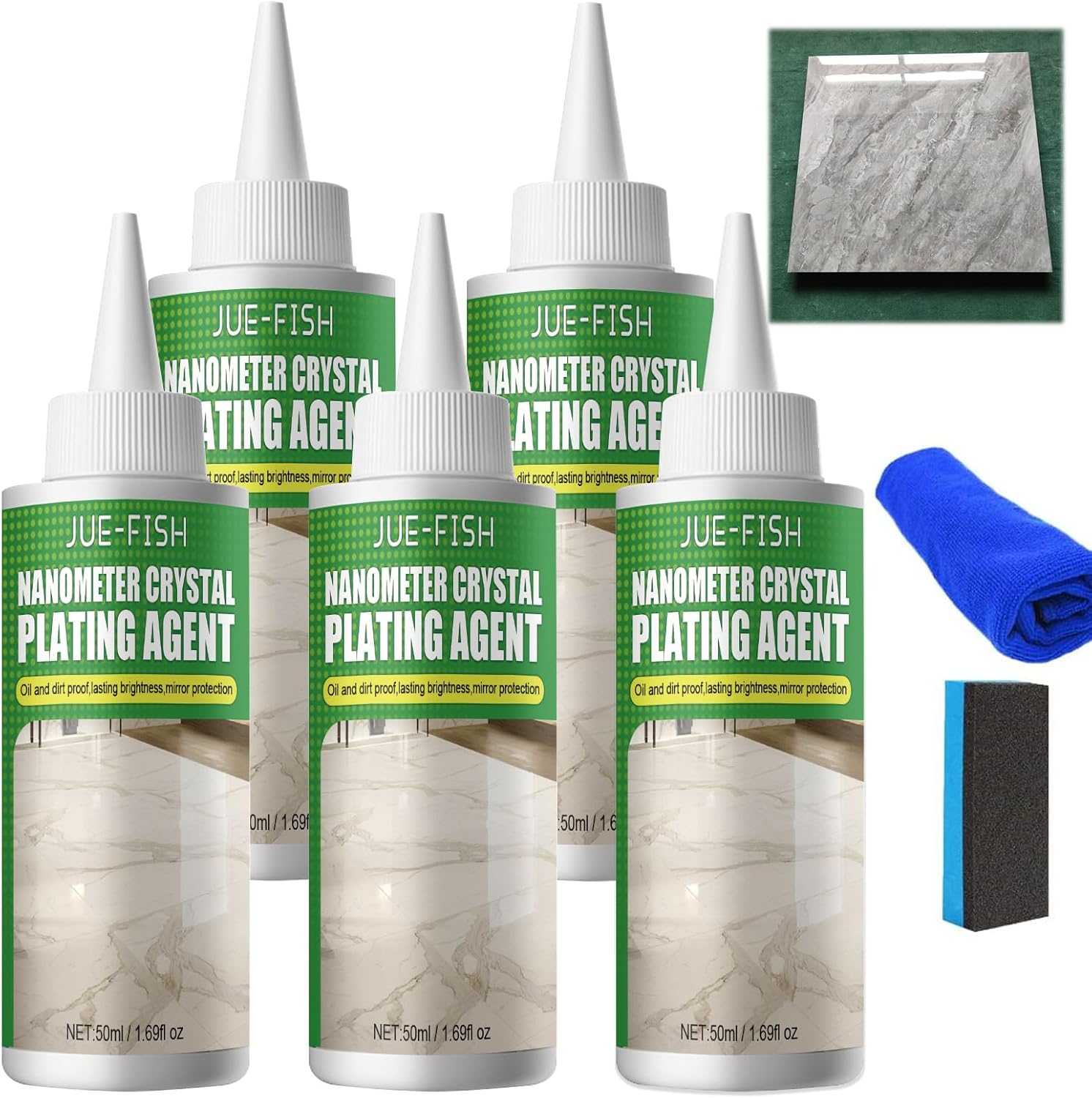 Amazon.com: 5PC Marble Nano Crystal-Plating Agent, Coating of Stone ...