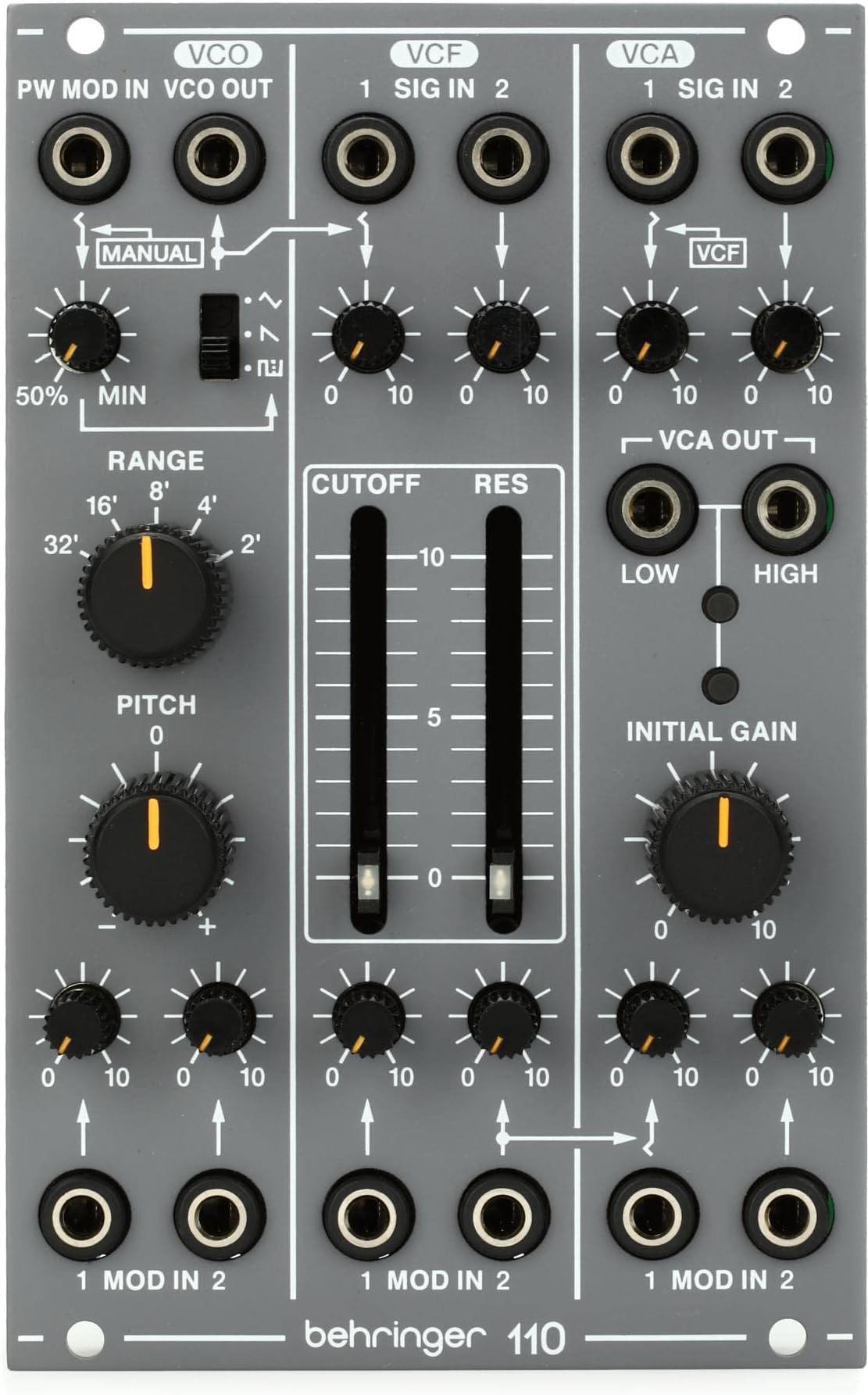 Amazon.com: Behringer 140 Dual Envelope/LFO Eurorack Module : Musical ...