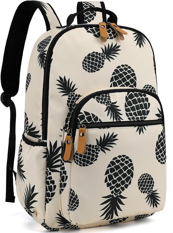 Amazon.com: Leaper Water-resistant Floral Backpack Travel Bag bags ...