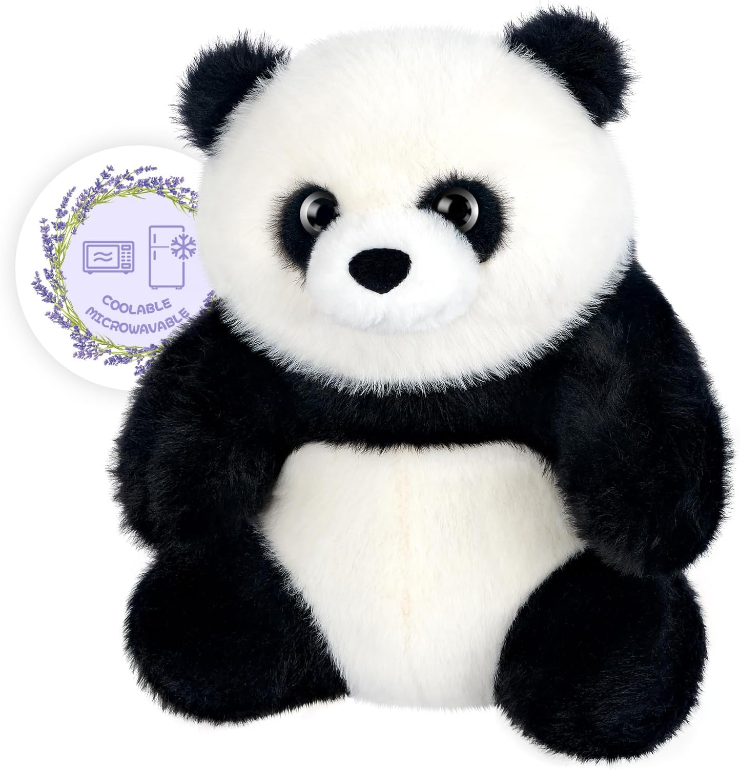 Amazon.com: SuzziPals Heatable & Coolable Panda Stuffed Animals, Cute ...