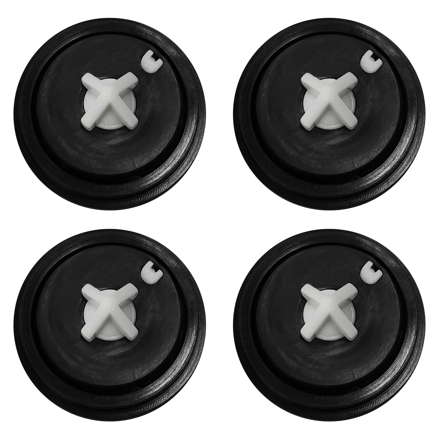 4 Pieces Valve Diaphragm Gasket, Float Valve Diaphragm Gasket, Rubber ...