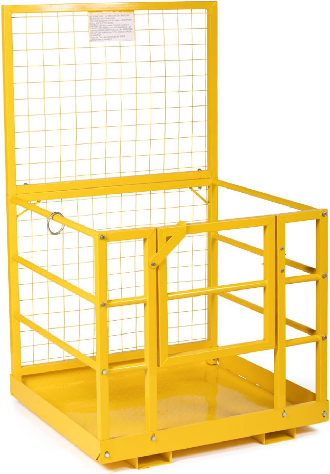 Amazon.com: Foldable Forklift Safety Cage 43"x45", Foldable Forklift ...