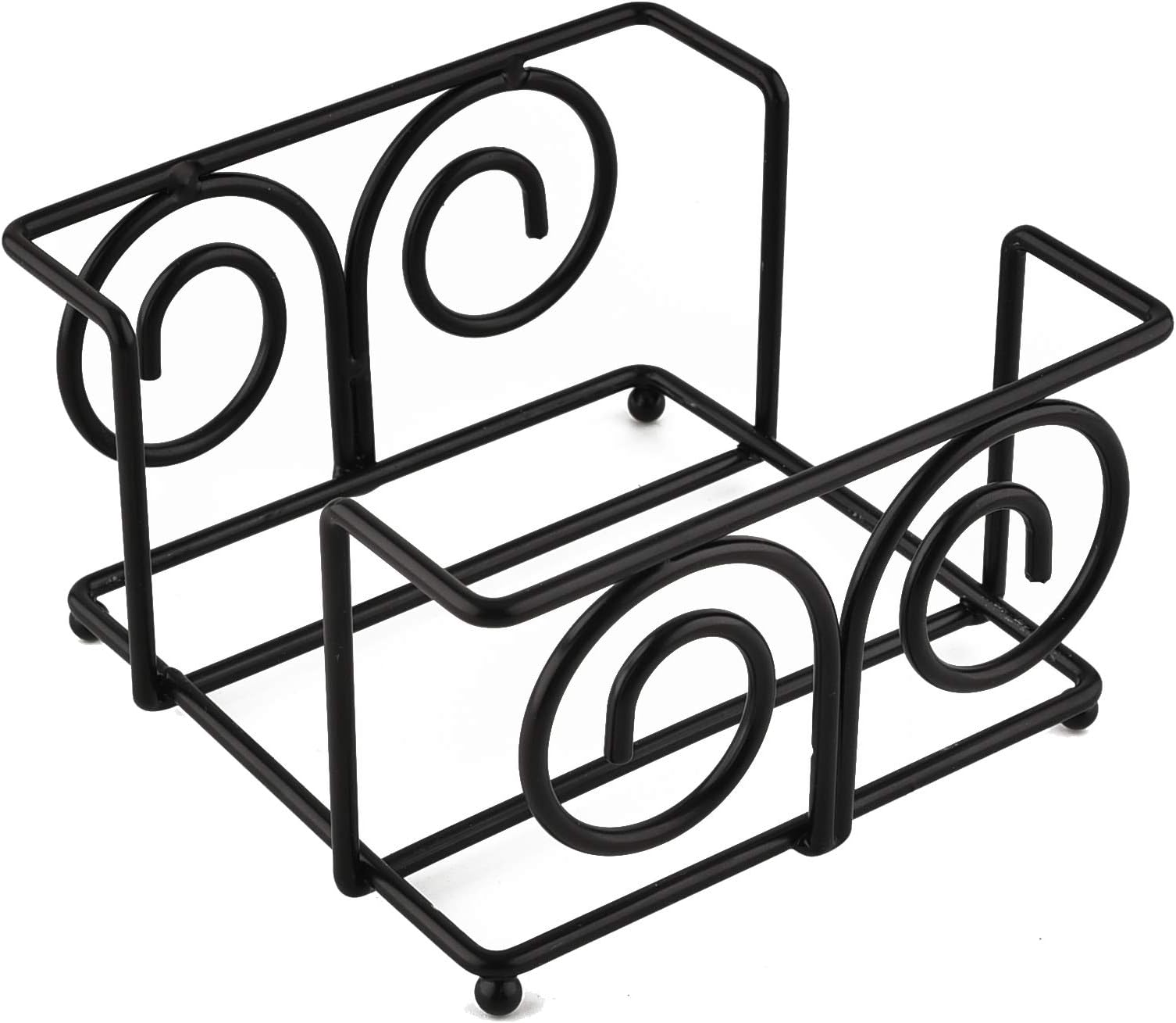 Amazon.com | Thirstystone Bronze Cast Iron Scroll Coaster Holder Holds ...