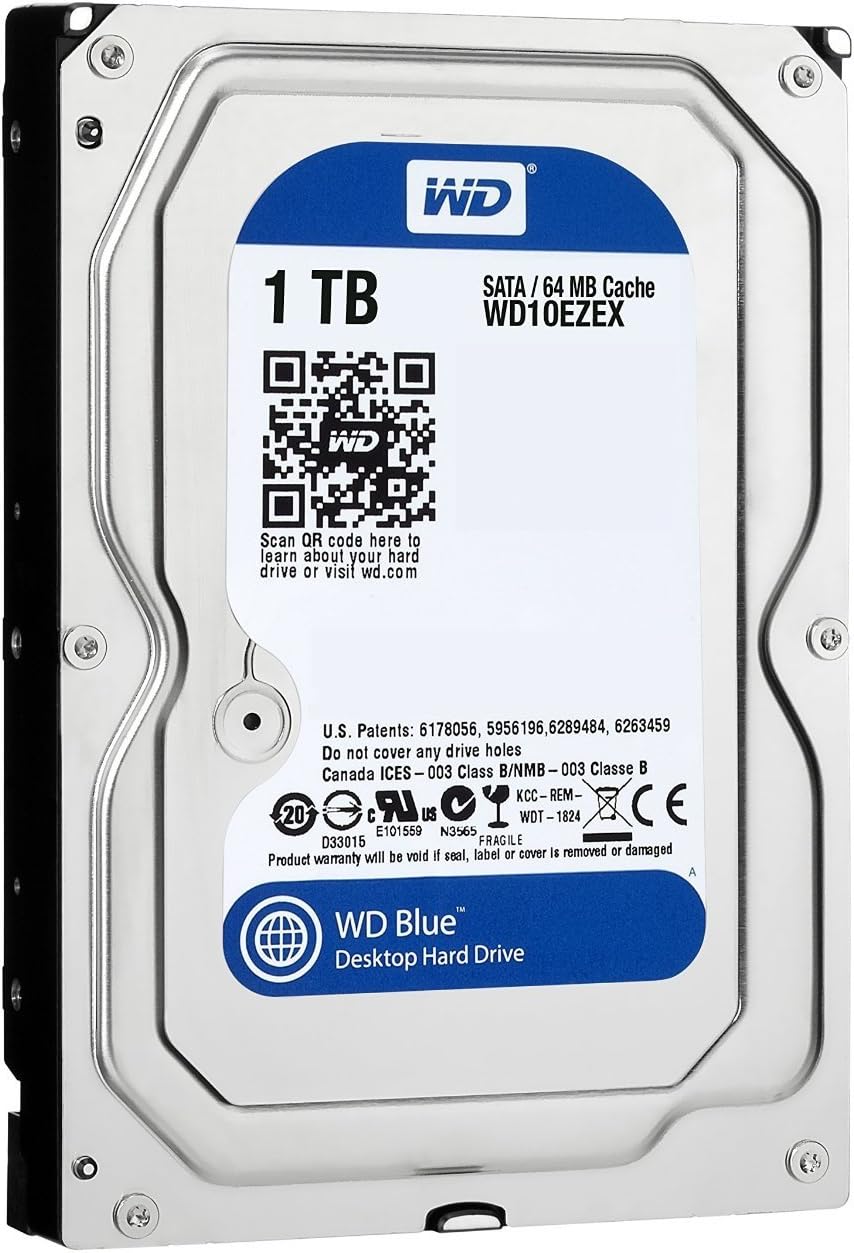 Toshiba MQ01ABD100 1TB SATA 3GB/s 5400RPM 2.5 Inch 9.5mm Internal Hard ...