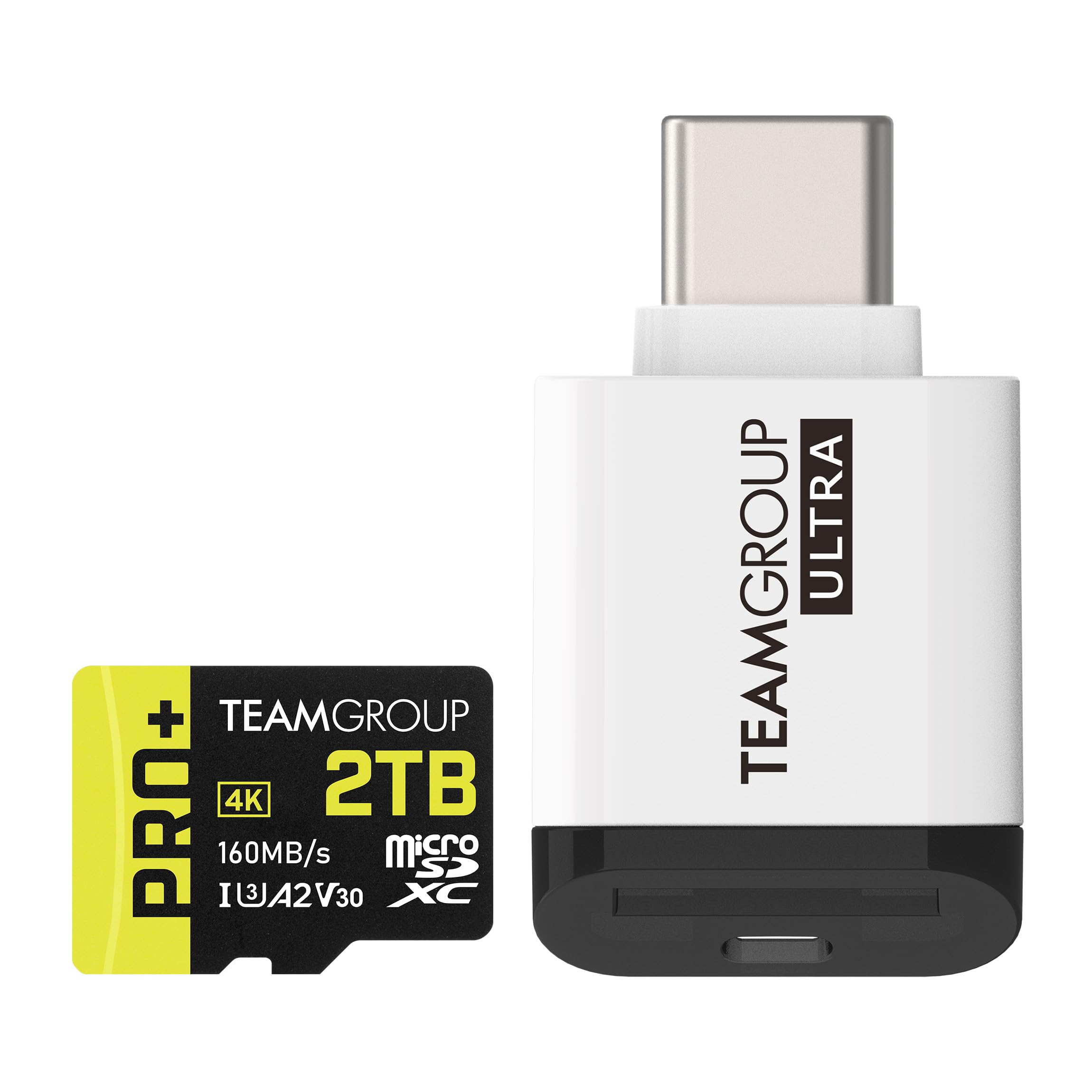 Amazon.com: TEAMGROUP PRO+ Micro SDXC UHS-I U3 A2 V30 2TB Memory Card ...