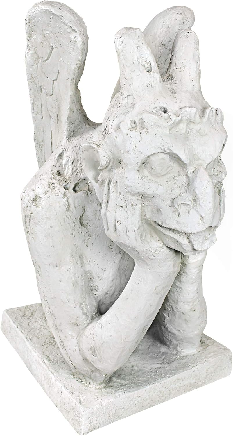Amazon.com: Design Toscano Spitting Gargoyle Of Notre Dame Statue ...