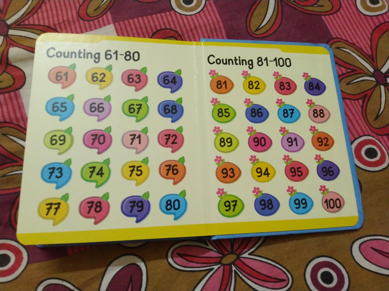 My First Padded Book of Numbers: Early Learning Board Book for Kids ...