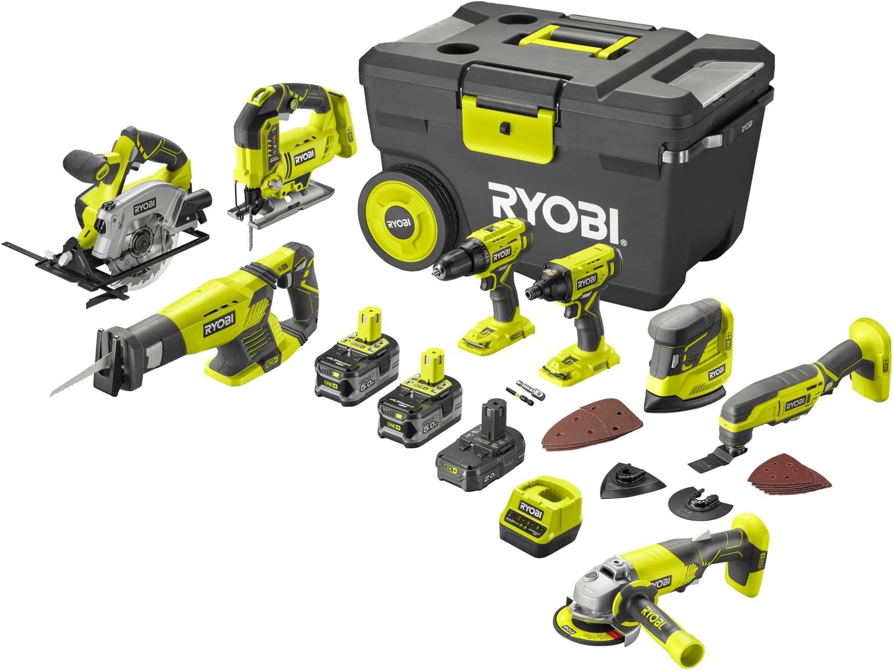 STANLEY FatMax Kit SVK901 (SFMCH900 + SFMCG400 + SFMCD711 + SFMCF800 ...