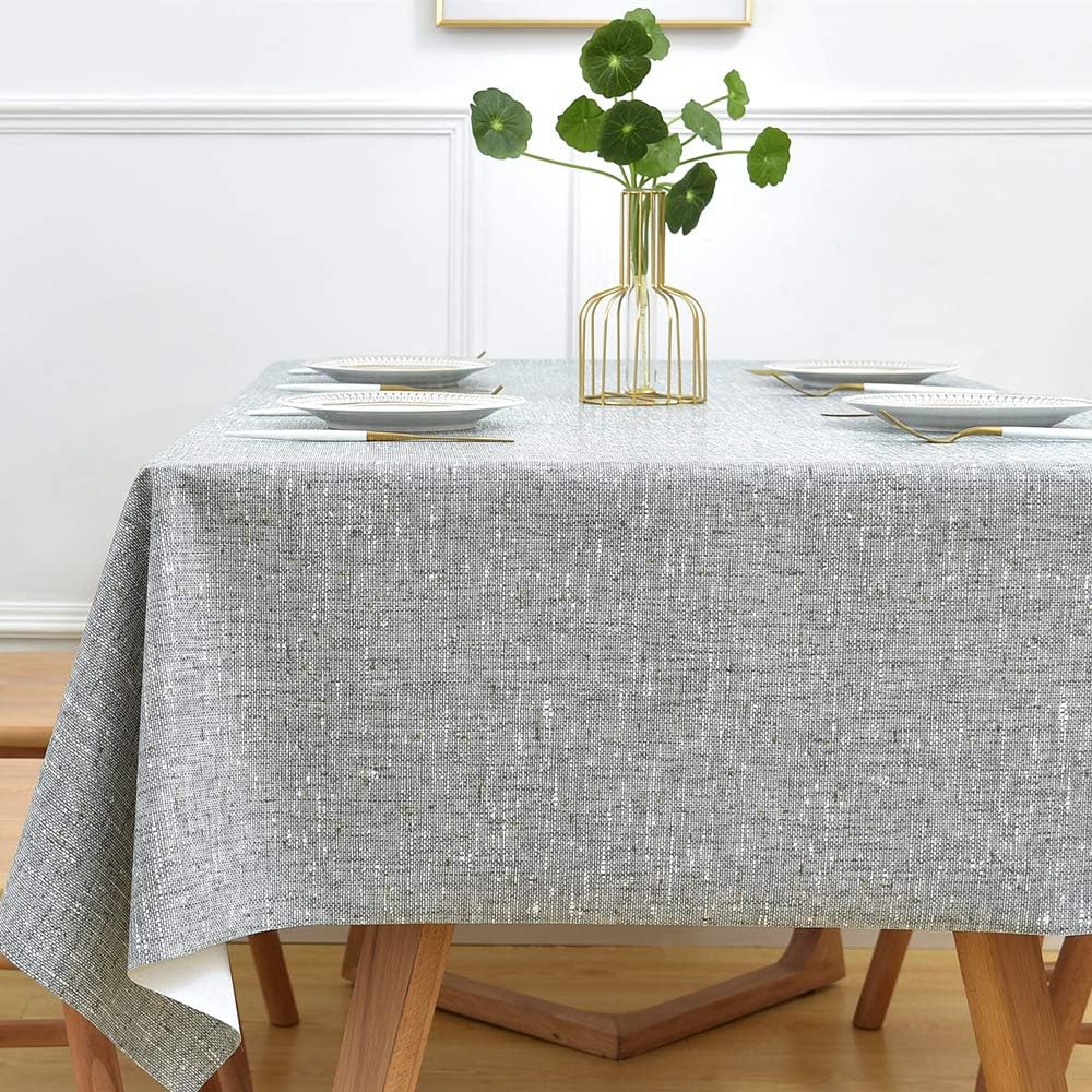 QPC Direct Tartan Tweed Plaid Check Effect PVC Oilcloth Table Cover ...
