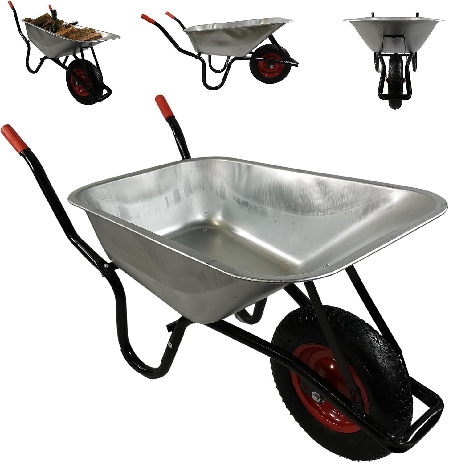 90 Litre 150kg Capacity Galvanised Samuel Alexander Metal Outdoor ...