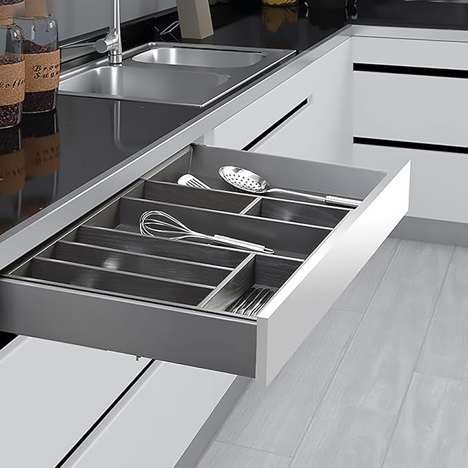 Kunal Soft Close Tandem Drawer Box for Kitchen with Single Gallery ...