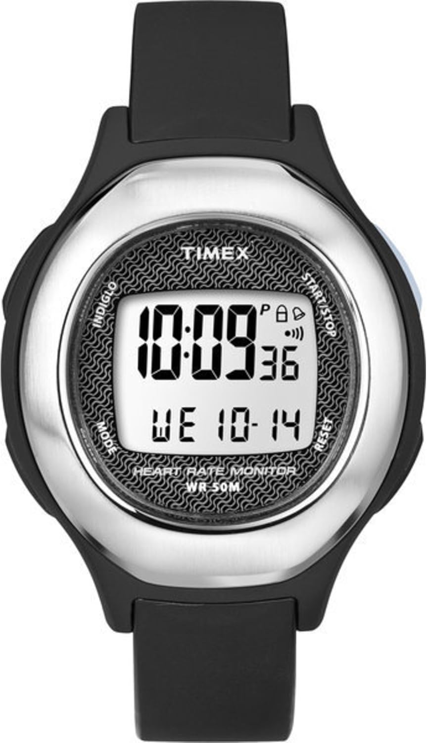 Amazon.com: Timex Strapless Heart Rate Monitor Midsize Watch (Black ...