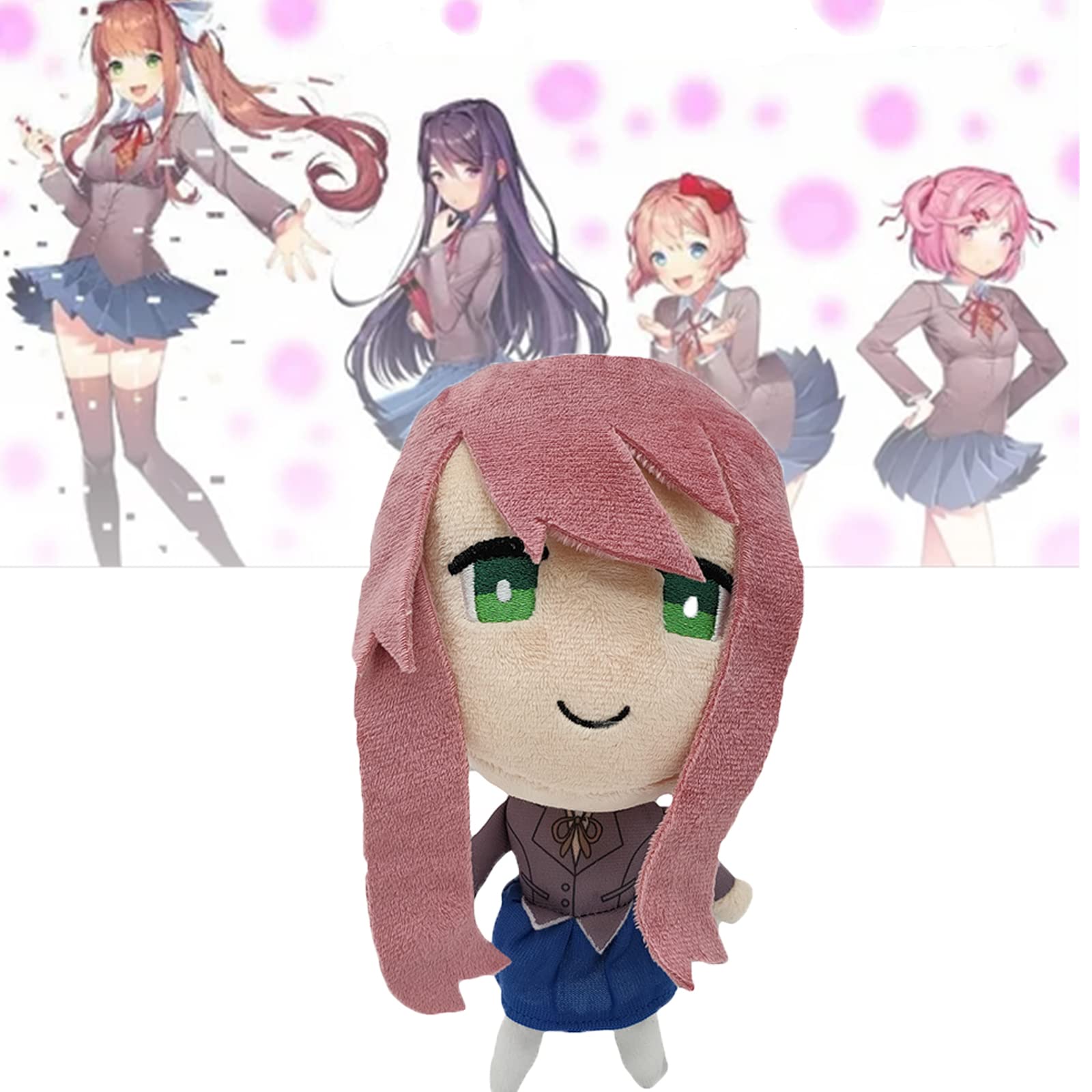 Doki Doki Literature Club Plush Cute Ddlc Sayori Yuri Natsuki ...