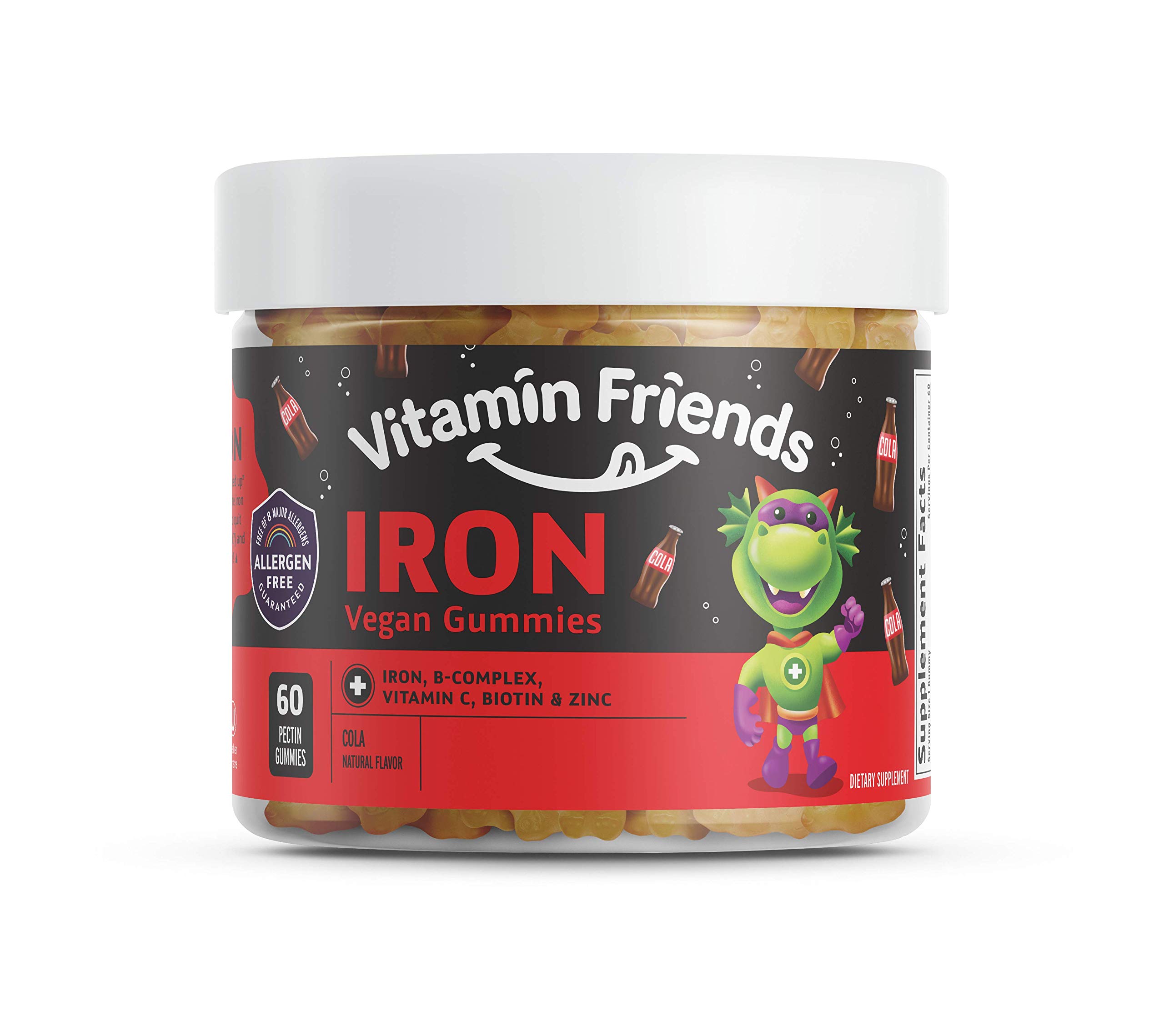 Buy Friends - Vegan Multi & Iron for Kids - Daily tional Support ...