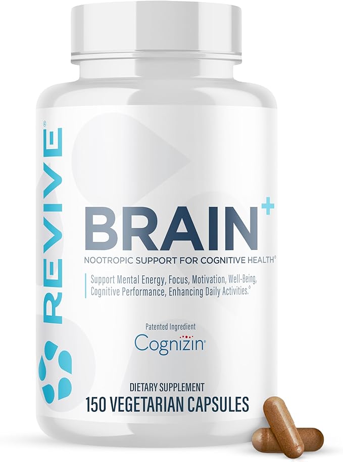 Amazon.com: Revive MD Brain Supplements for Memory & Focus, Brain Plus ...