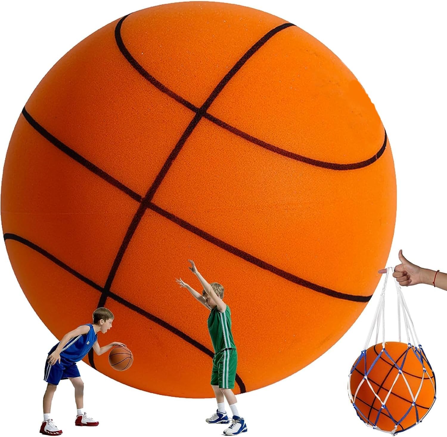 Amazon.com : IVMqclicc Silent Basketball, Quiet Basketball Indoor ...