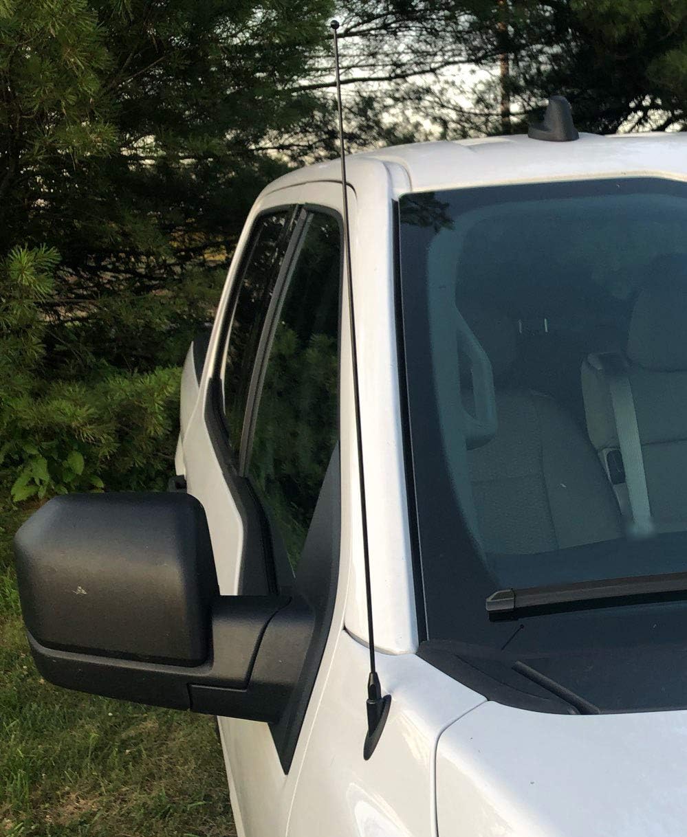 Amazon.com: 21 Inch Stainless Black Antenna MAST Compatible for Toyota ...