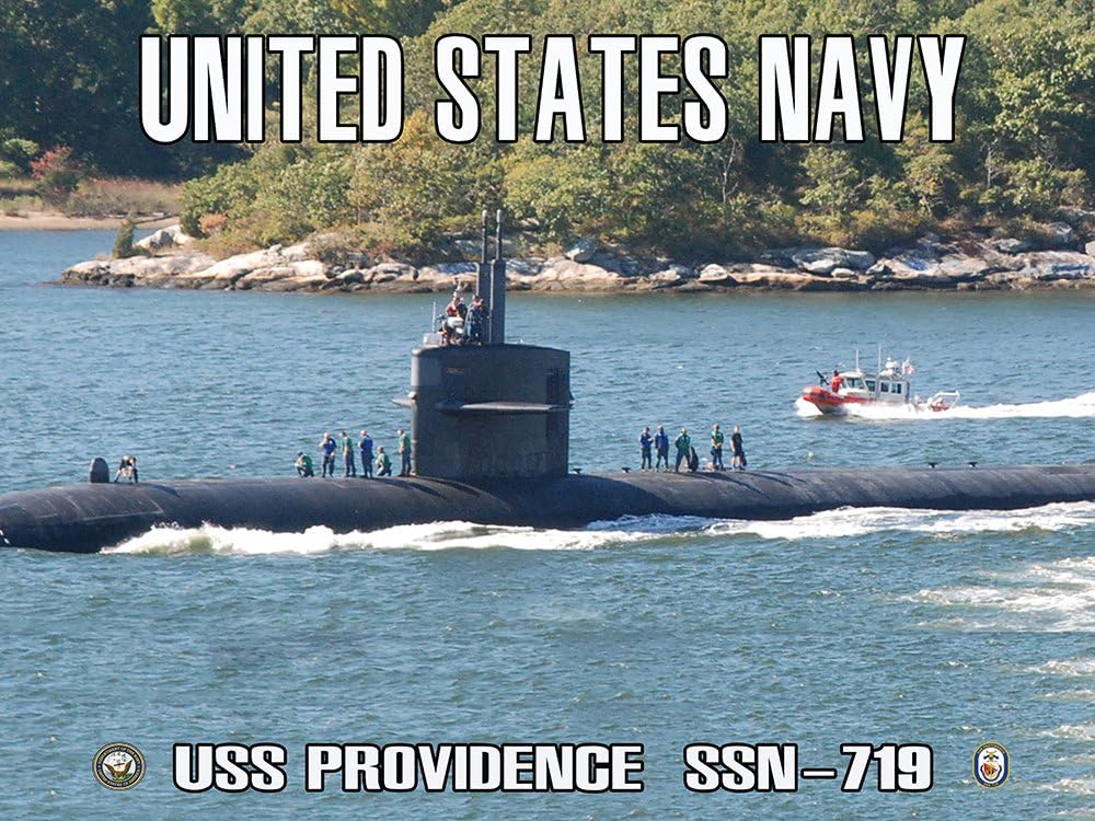 Amazon.com: Submarine Poster USS Providence Navy Posters (SUB3 ...