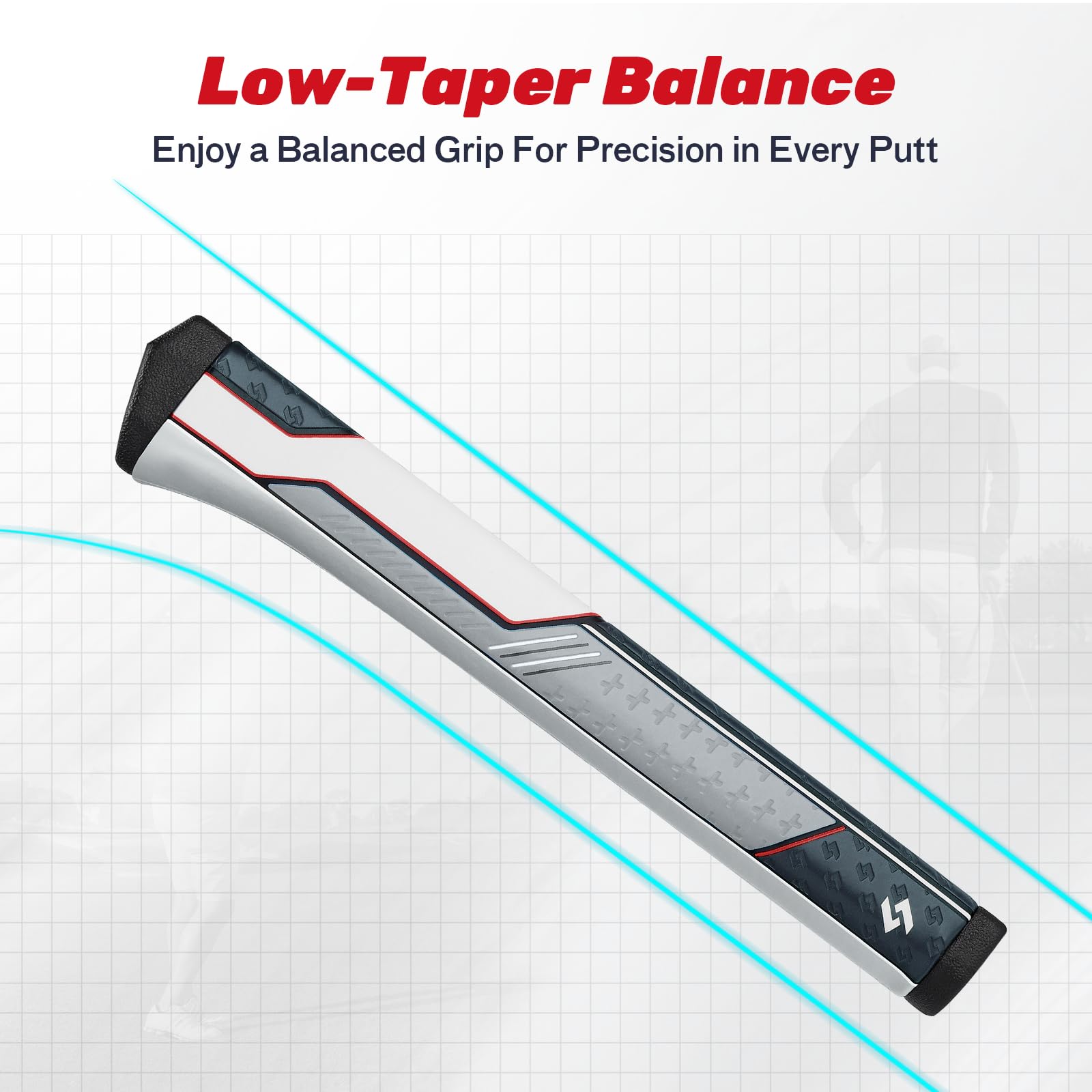 Snapklik.com : SAPLIZE Innovative Midsize/Standard Golf Putter Grip ...