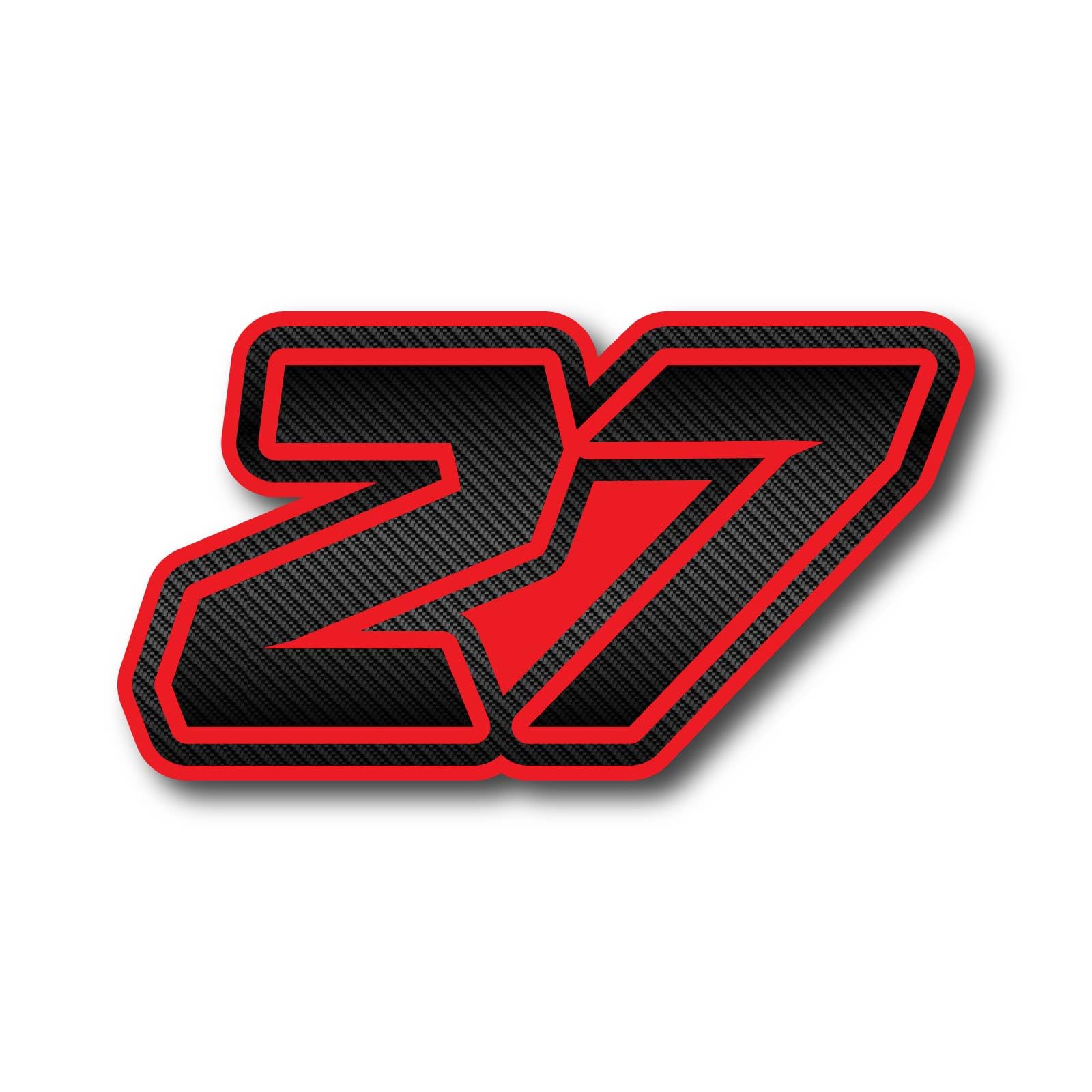 Amazon.com - KETABAO - Customize Race Racing Number Stickers - 3 Pcs ...