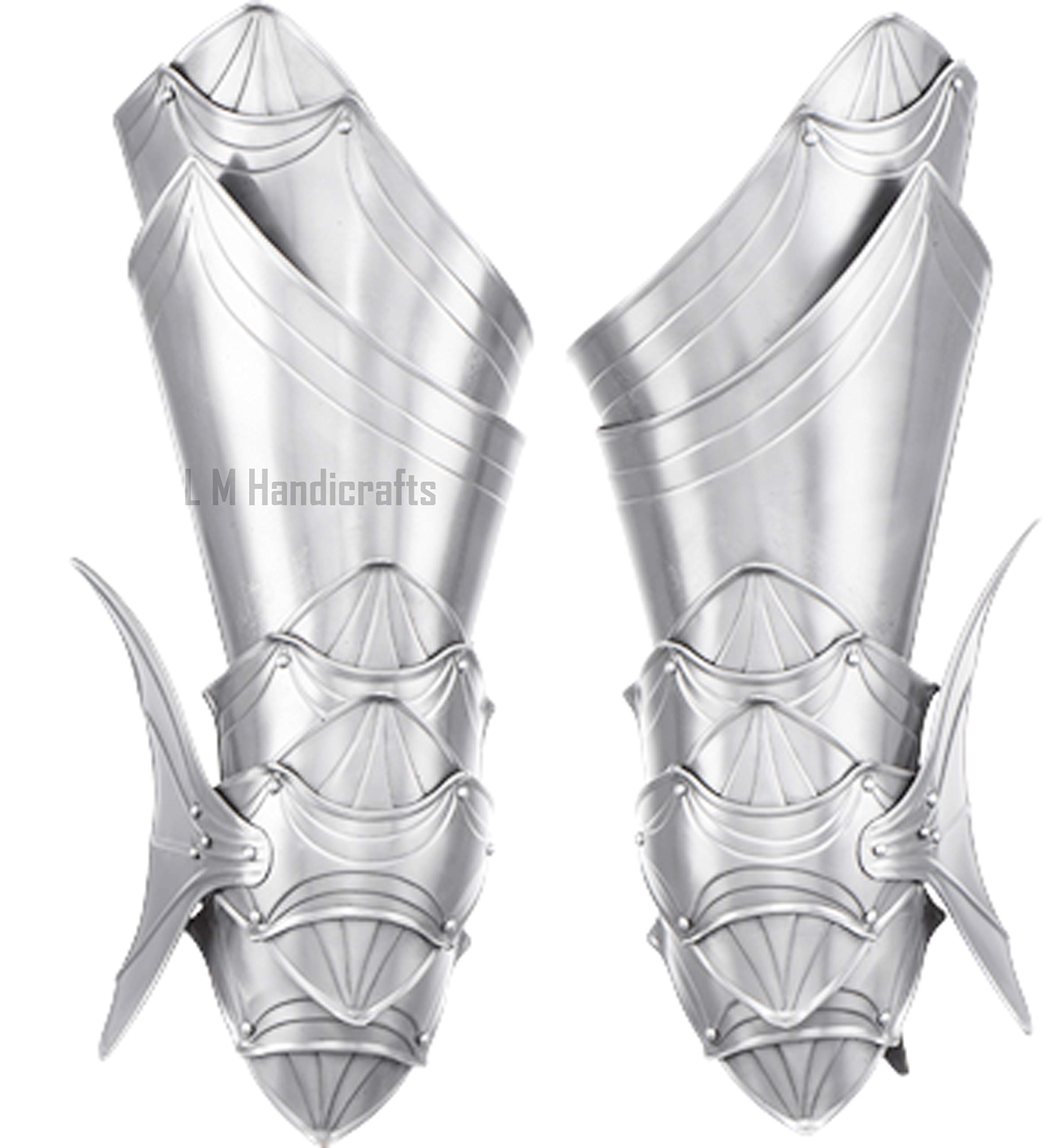 Buy L M Handicrafts Medieval Gothic Leg Guard Armor Set Guard Armor Set ...