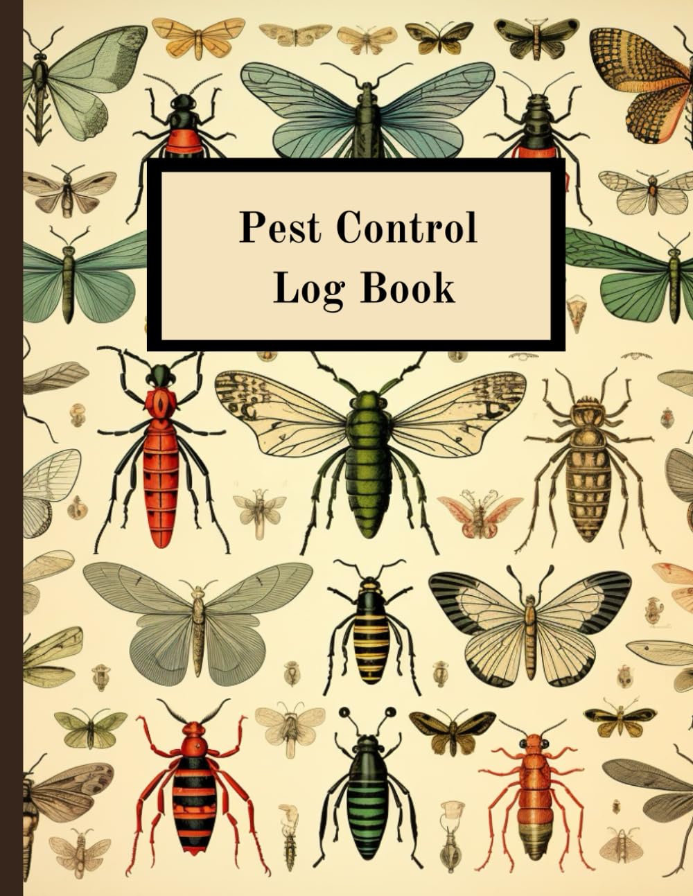 Pest Control Log Book: Simple Record Sheets to Keep Track of Pest ...