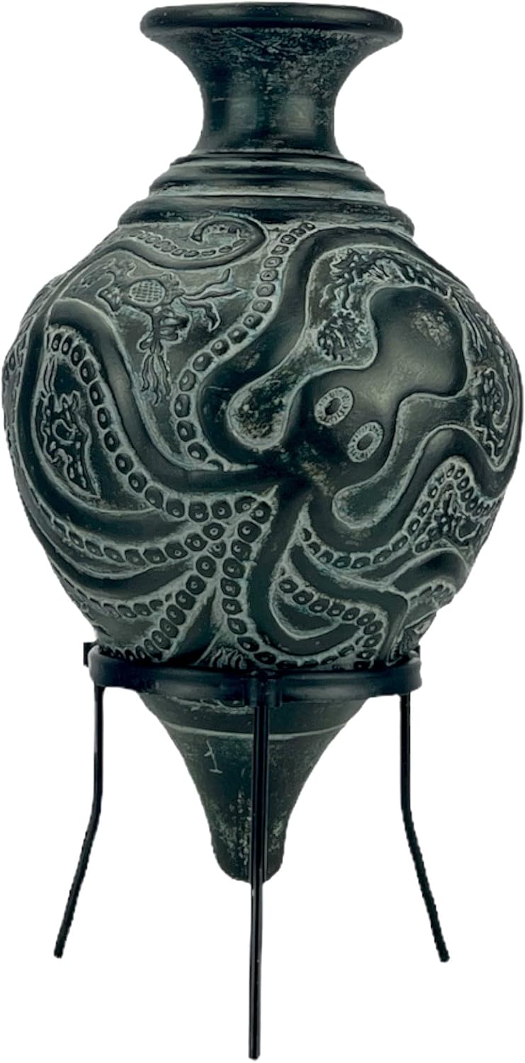 Amazon.com: Octopus Rhyton Vase Minoan Crete Ancient Greece Terracotta ...