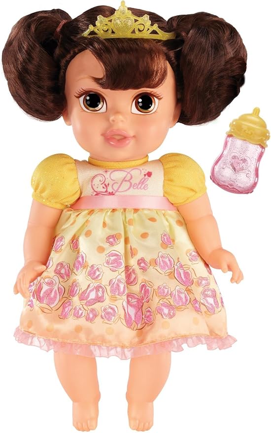 Amazon.com: Disney Princess Deluxe Baby Belle Doll : Toys & Games