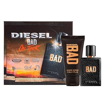 Amazon.com: Diesel Bad 2 PC Men's Fragrance Gift Set, Includes 1.1 Fl ...