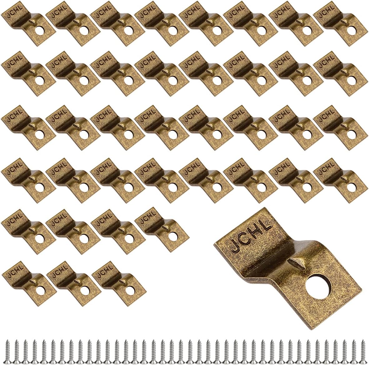 Amazon.com: Table Top Clips Fasteners (72) with Screws : Office Products