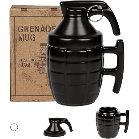 BigMouth Inc Grenade Mug Take a Number. : Amazon.co.uk: Home & Kitchen