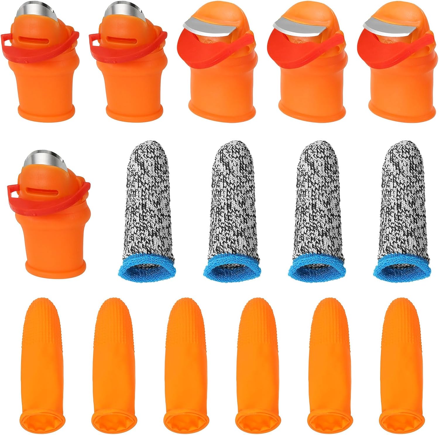 Amazon.com : PATIKIL Large/Small 3 Style Gardening Thumb Knife Set ...