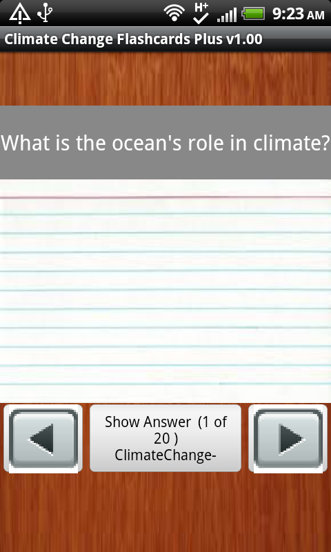Climate Change Flashcards Plus - App on Amazon Appstore
