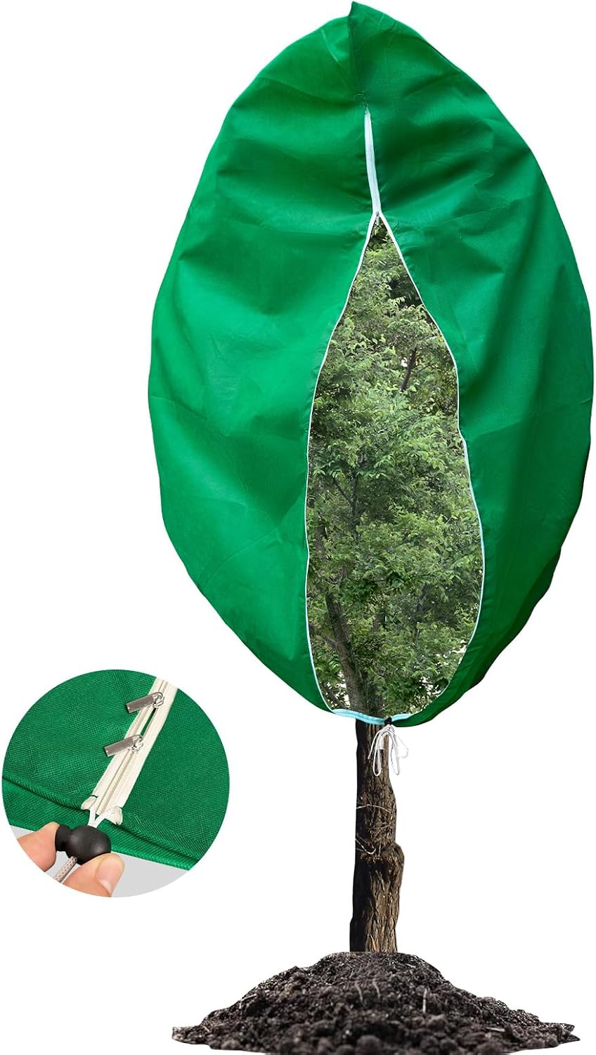 Amazon.com : Coruden 86.6" W X 97.5" H Plant Covers for Winter Freeze ...