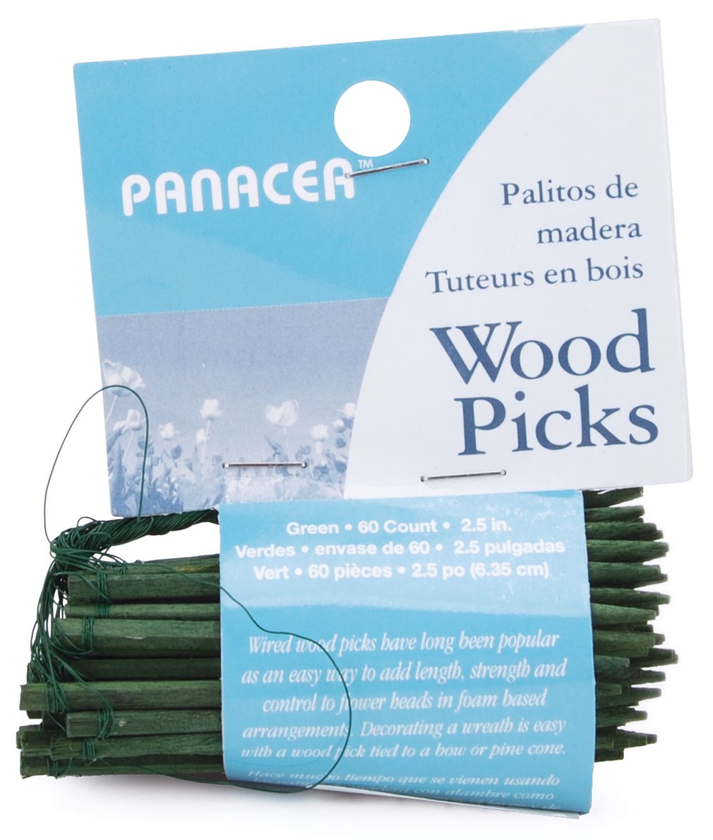 Amazon.com: Panacea Wood Picks 2.5" 60/Pkg : Arts, Crafts & Sewing