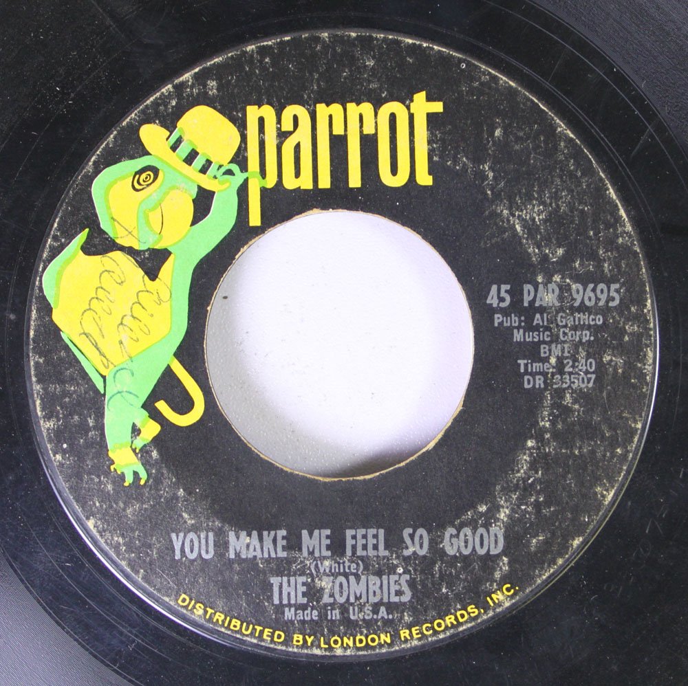 Amazon.com: The Zombies 45 RPM You Make Me Feel So Good / She's Not ...