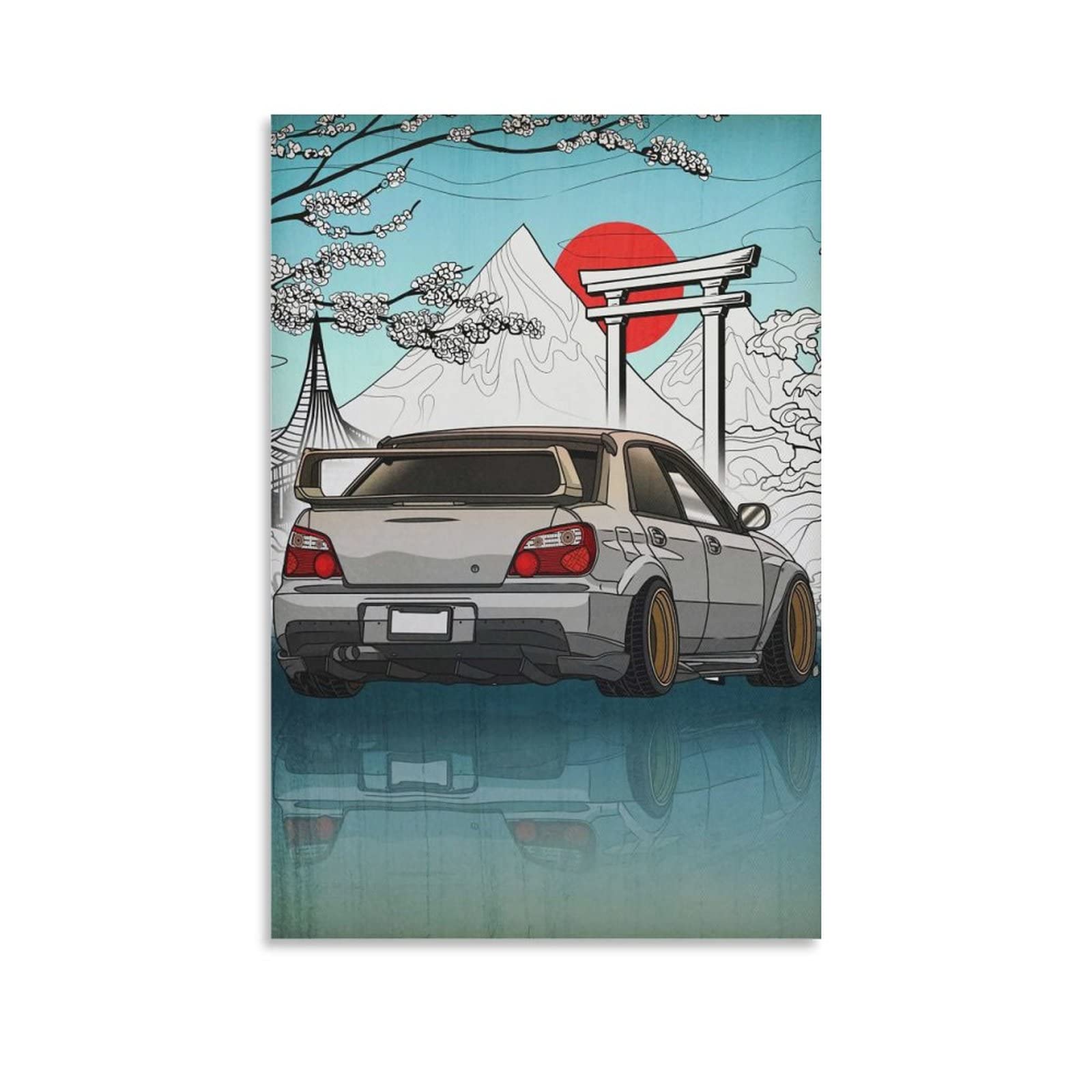 Subaru Car Art Drawings