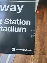 Amazon.com : Yankee Stadium Subway Sign - MTA Officially Licensed - New ...