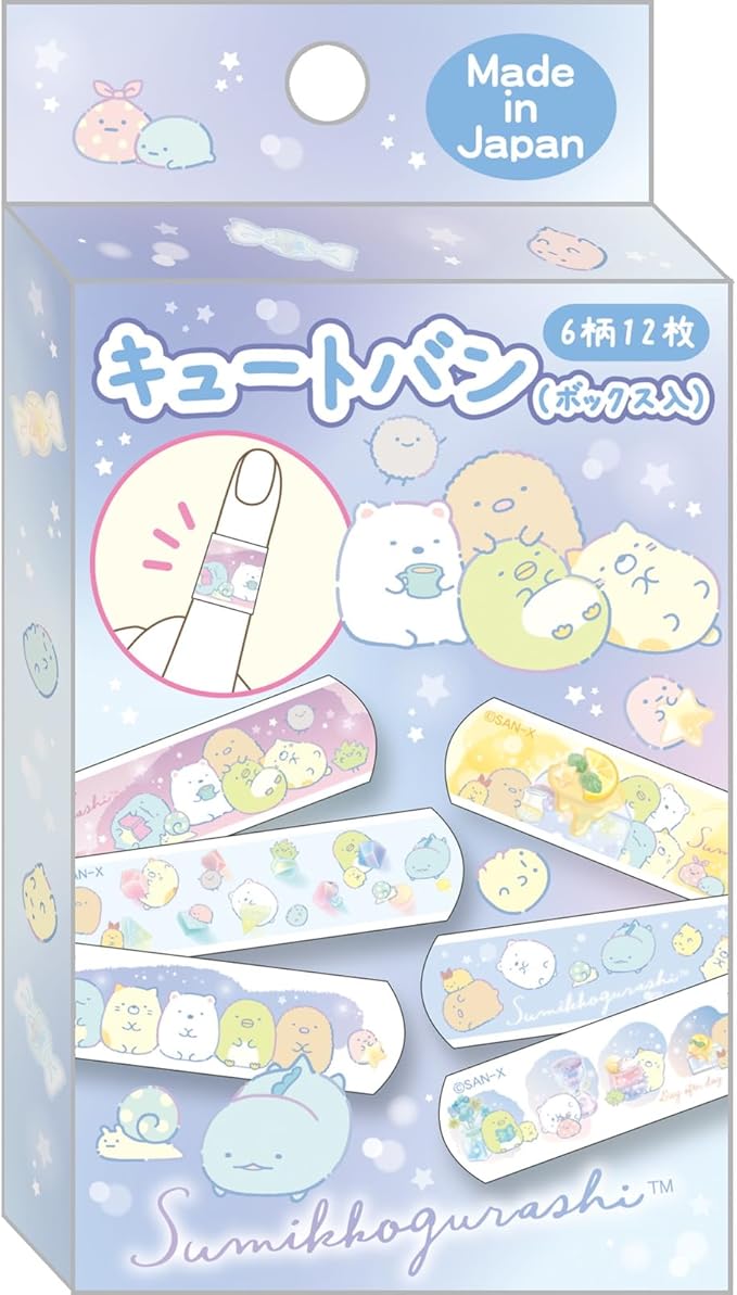 Amazon.co.jp: サンエックス(San-X) すみっコぐらし キュートバン（ボックス入り） CB34204 H100×W65×D15mm : おもちゃ