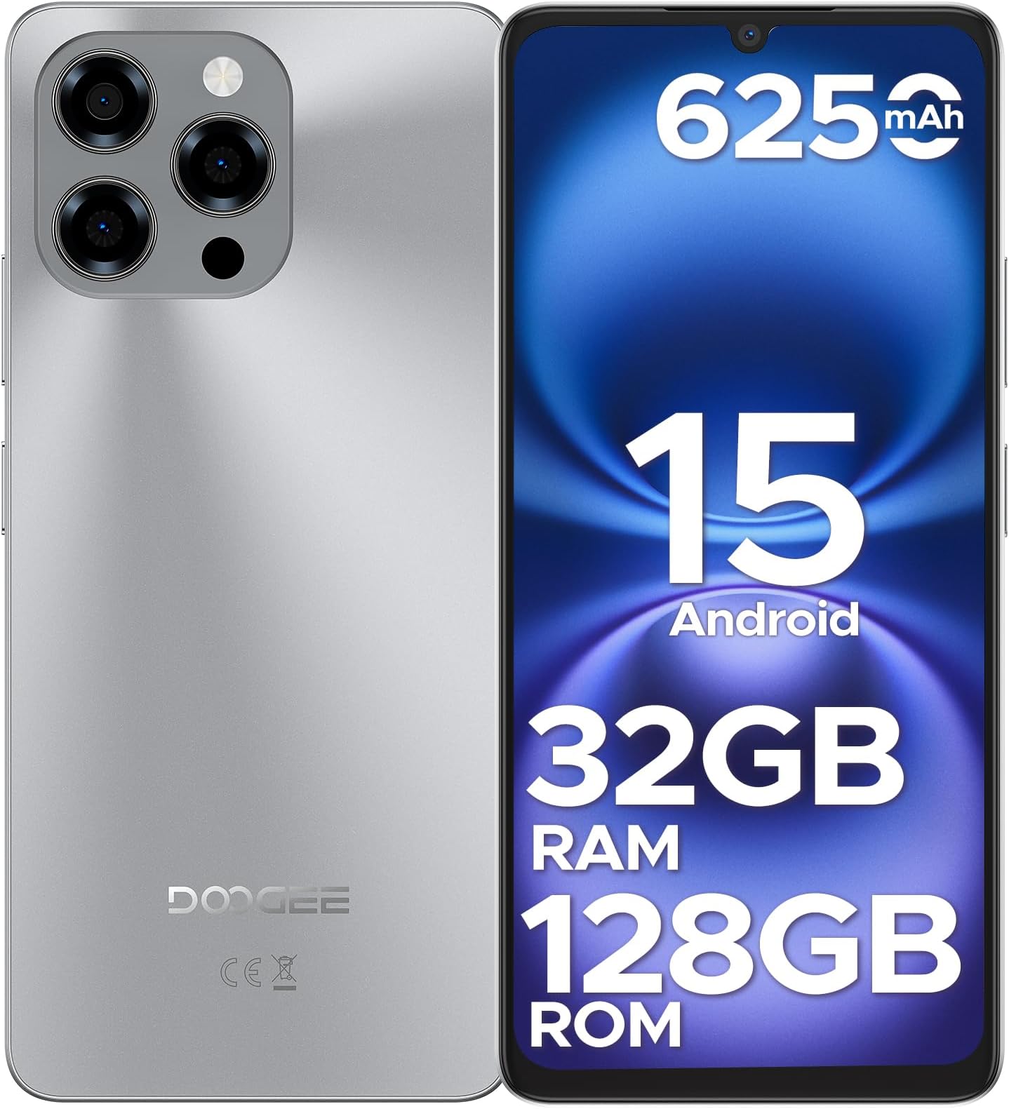 Amazon.com: DOOGEE Note 58 Unlocked Cell Phone,Android 15 Smartphone ...
