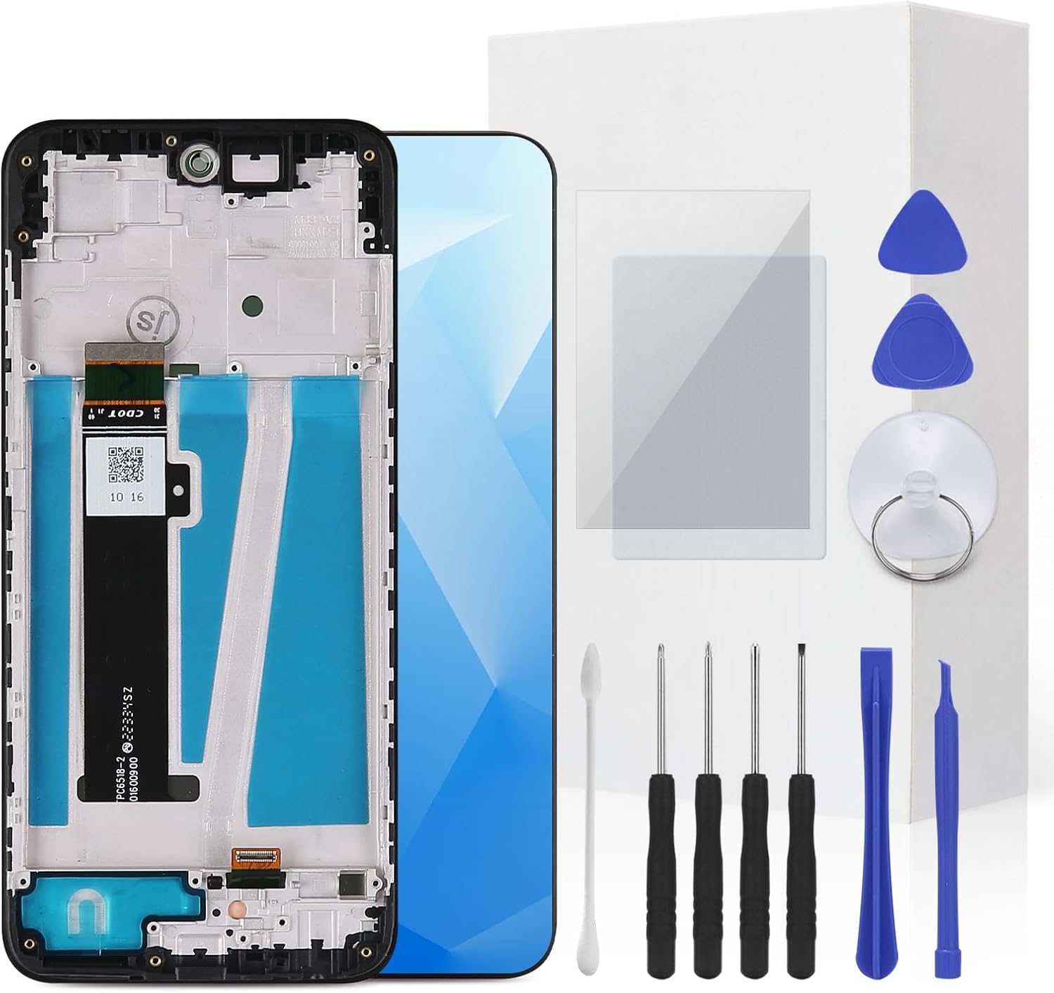 Amazon.com: JENCYFU for Moto G 5G 2023 XT2313 Screen Replacement Kit ...