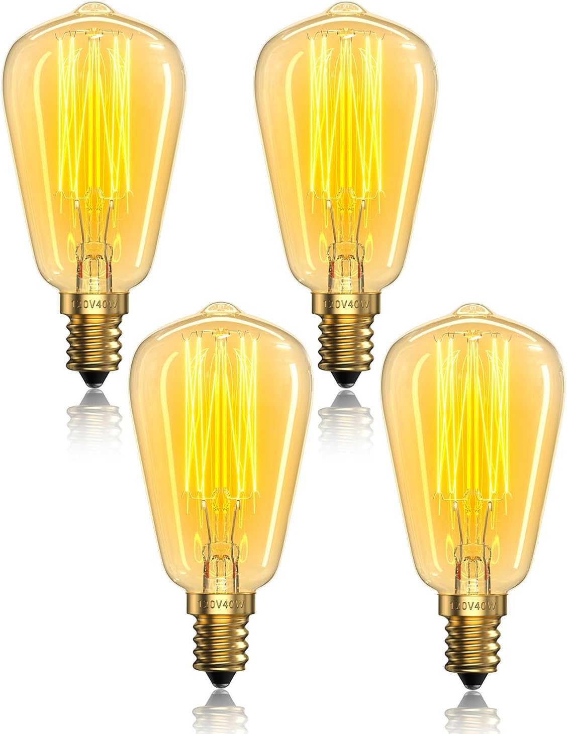 DoRight 40 Watt Light Bulb for Candle Wax Warmer Lamp,E12 Edison Bulb ...