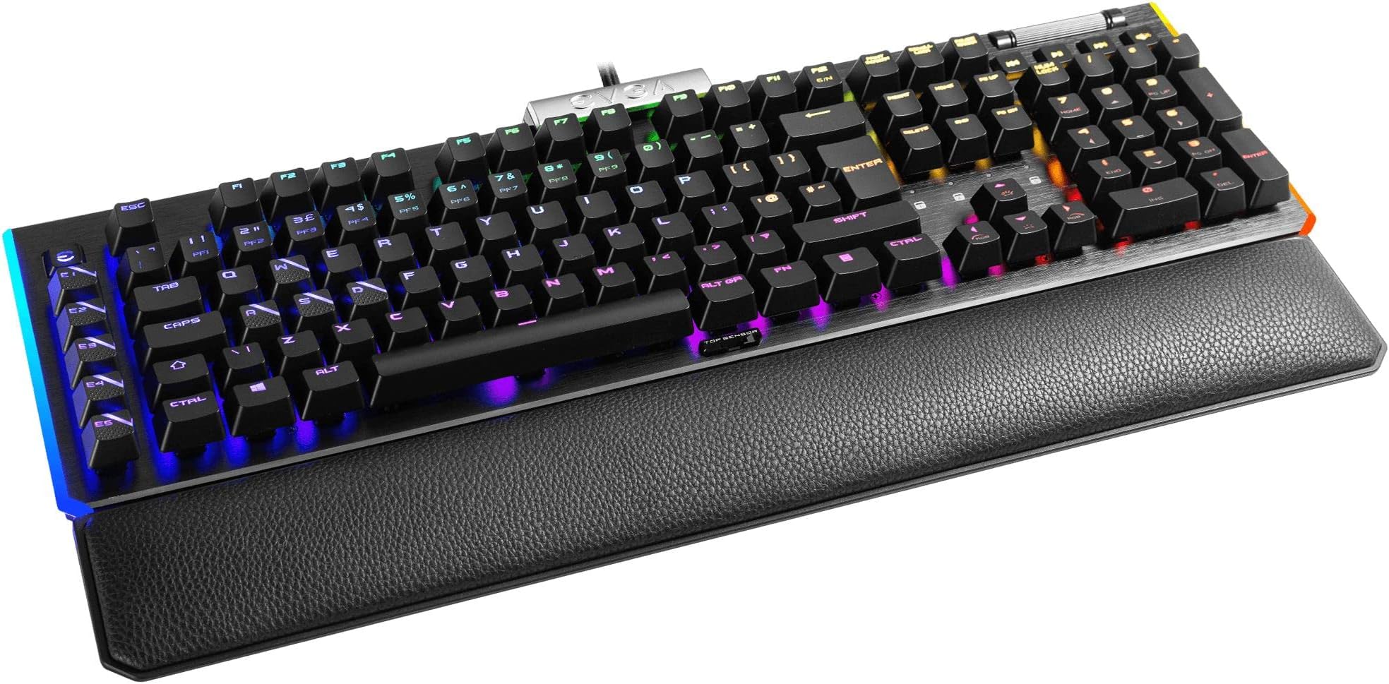 EVGA Z20 RGB Optical Mechanical Gaming Keyboard, RGB Backlit LED ...
