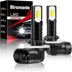 Amazon.com: Biromanle 881/886/894 fog lamp bulbs Compatible with Golf ...