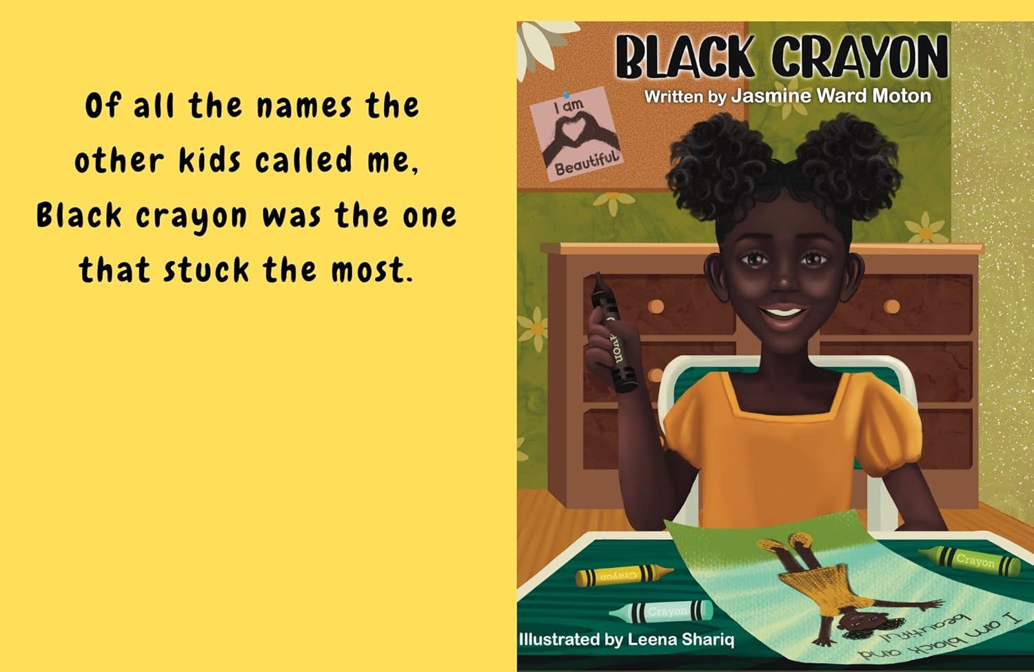Black Crayon: Rhyming Picture book for Kids who are teased and bullied ...