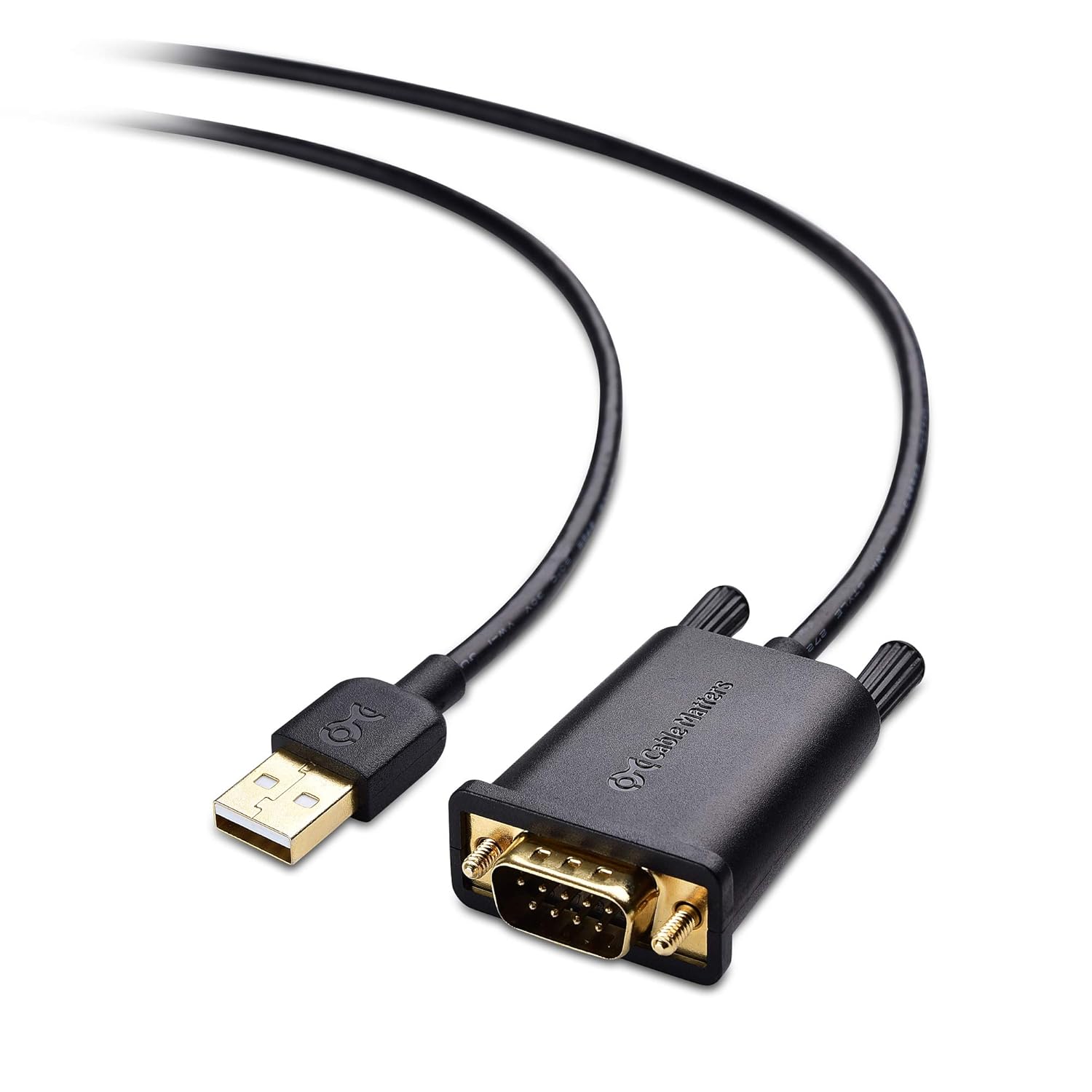 Cable Matters USB to Serial Adapter Cable (USB to RS232, USB to DB9) 6 ...